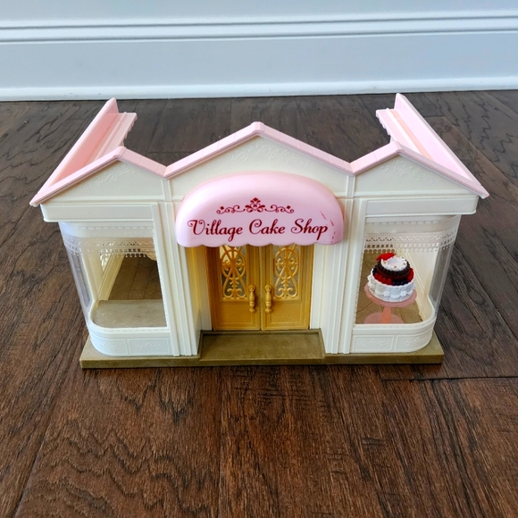 Calico Critters | Toys | Calico Critters Cake Shop Set Incomplete ...